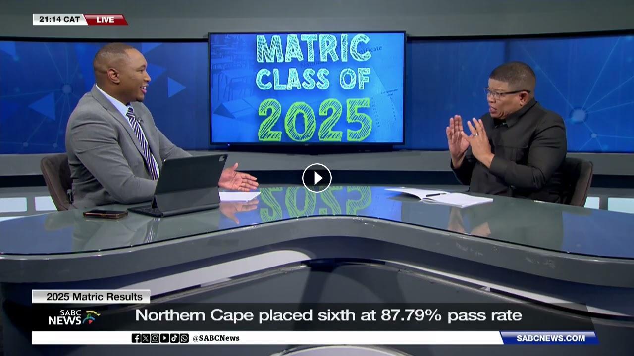 2025 Matric Results | N Cape most improved province, recording 87.79%
